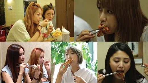 EXID, 걸그룹 체면도 잊은 ‘폭풍 먹방’…차원이 다른 식욕 | bnt뉴스