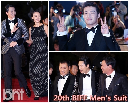 [20th BIFF] 레드카펫 위 남자 스타들의 수트 패션 분석 | bnt뉴스