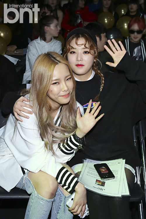 [bnt포토] 헤이즈-키썸 '우리만의 포즈~' | bnt뉴스