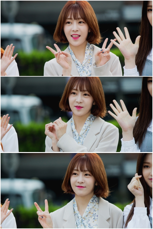 [bnt포토s] '쉬운 듯, 쉽지 않은 듯' 라붐 해인 '뮤직뱅크 출근길에서 개별포토란' | bnt뉴스