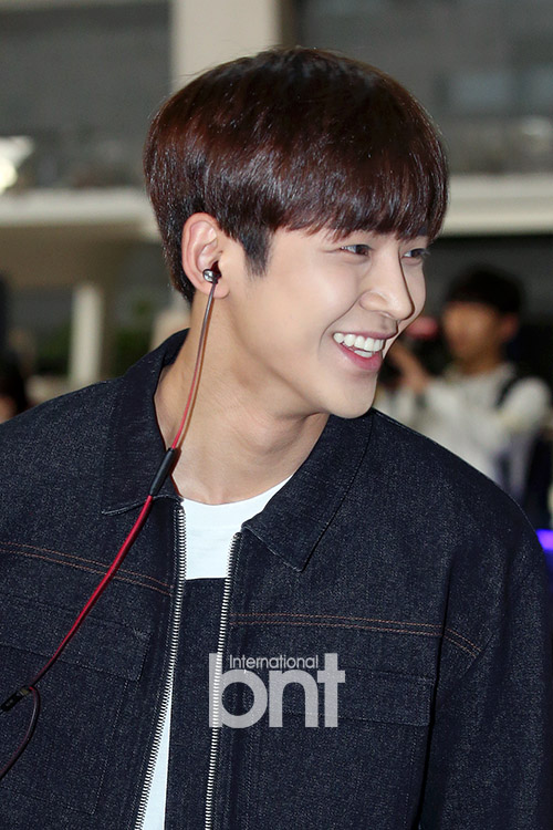 [bnt포토] SF9 로운 '즐거운 출국길~' | bnt뉴스