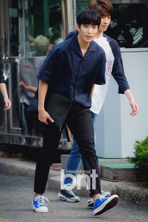 [bnt포토] 세븐틴 민규 '정말 KBS 직원으로 출근해도 될 스타일' | bnt뉴스