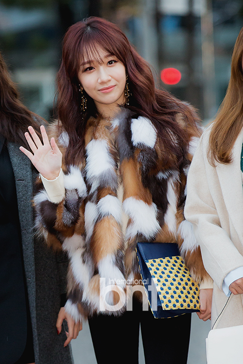 [bnt포토] 유나킴 '더유닛 여자 화이트팀으로 왔어요~' | bnt뉴스