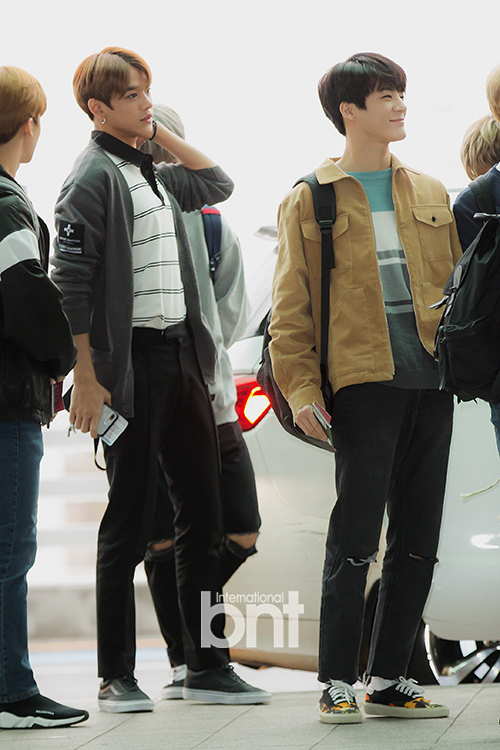 [bnt포토] NCT 루카스-제노 '훈훈한 투샷'