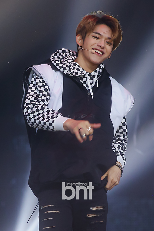 [bnt포토] NCT 2018 루카스 '씨익' | bnt뉴스
