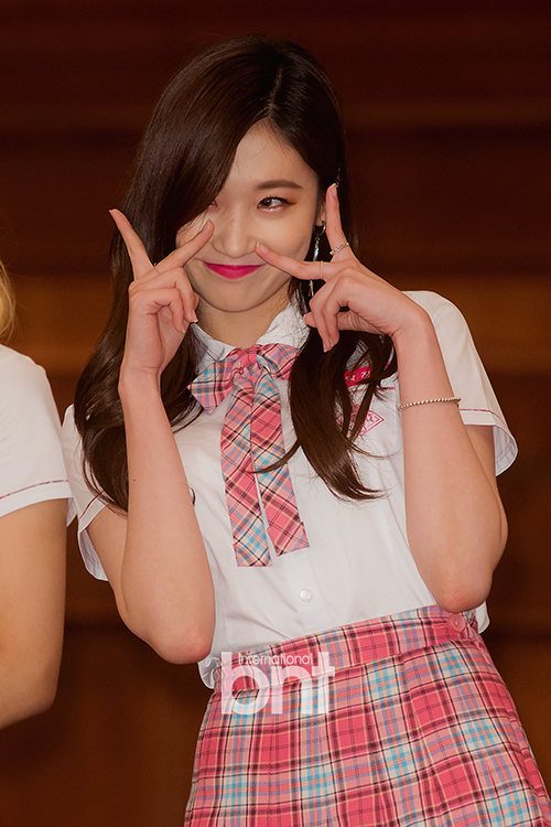 [bnt포토] 박진희 '벌써부터 시선 가는 애교'(프로듀서48) | bnt뉴스