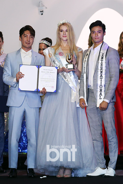 [bnt포토] 2018 월드뷰티퀸 선발대회 1위, 러시아 Alisa Manenok 선정 | bnt뉴스