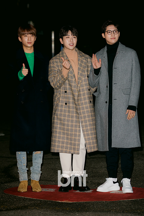 [bnt포토] B1A4 공찬-산들-신우 '이제부터는 A3?' | bnt뉴스