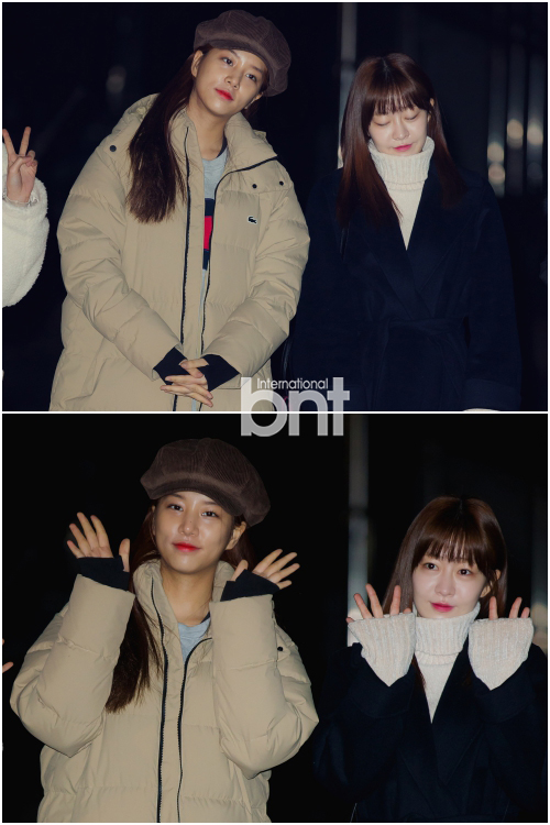 [bnt포토+] '은근, 커플분위기' 라붐 솔빈-유정 '말 안해도 호흡 척척' | bnt뉴스