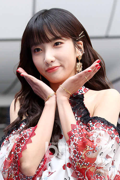 [bnt포토] 지숙 '귀여운 꽃밭침~' | bnt뉴스