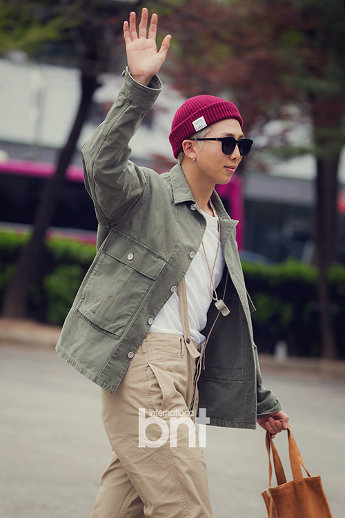 [bnt포토] 방탄소년단 RM '언제나 금의환향' | bnt뉴스
