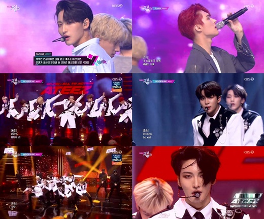 ‘뮤뱅’ 에이티즈, 퍼포먼스돌 베일 벗다 | bnt뉴스