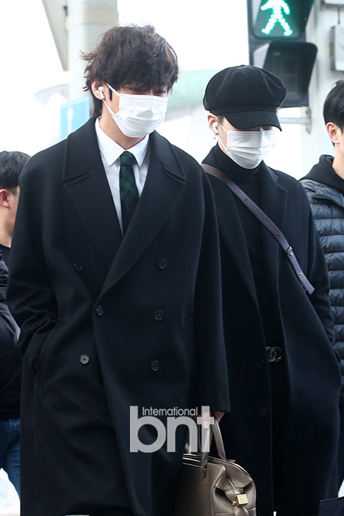 [bnt포토] 방탄소년단 뷔-슈가 'MAMA 가요~' | bnt뉴스