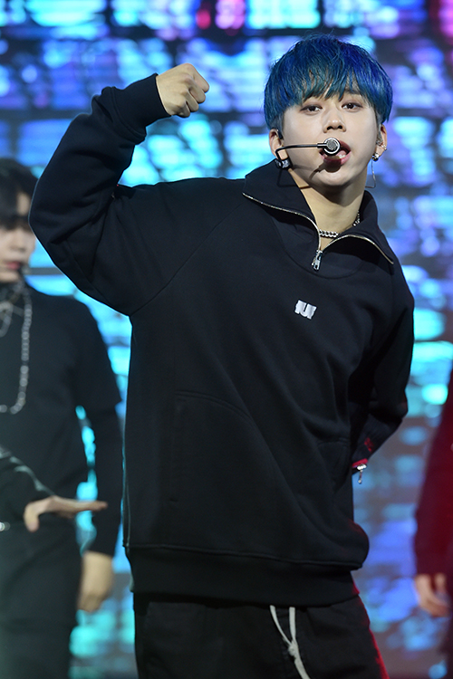 [포토] T1419 케빈 '주먹 꽉 쥐고' | bnt뉴스