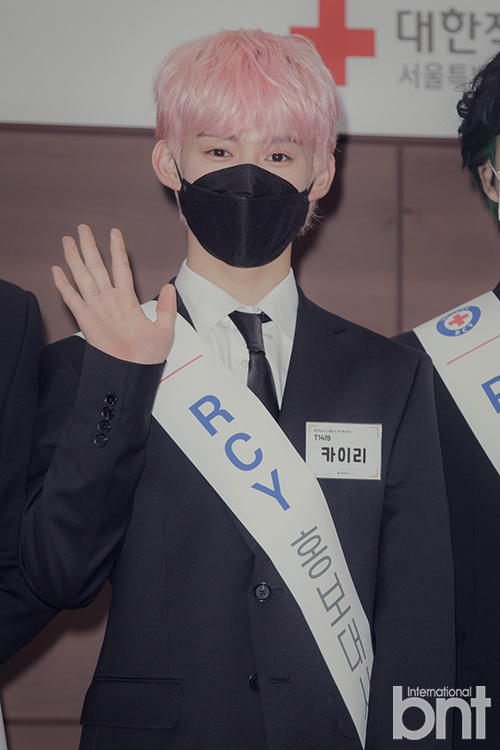 [bnt포토] T1419 카이리 '로맨틱 핑크헤어' | bnt뉴스