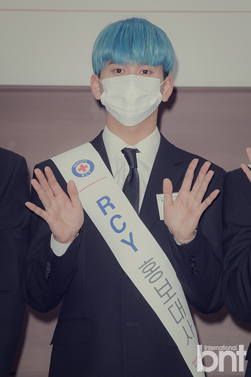 [bnt포토] T1419 케빈 '청량감 가득한 헤어컬러' | bnt뉴스