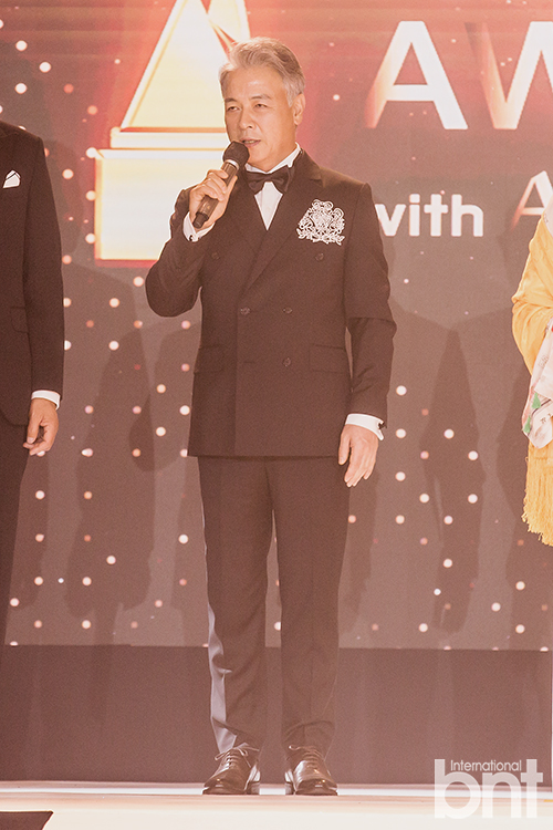 [bnt포토] '2021 K-MODEL AWARDS with AMF GLOBAL'에서 인사말하는 양의식 회장 | bnt뉴스