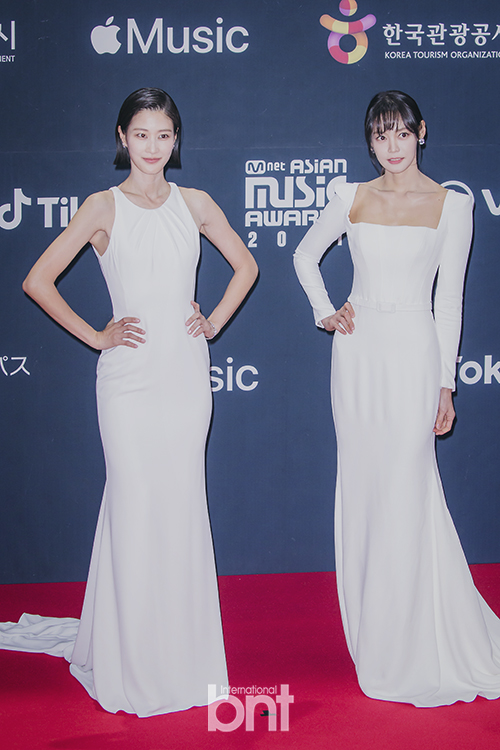 [bnt포토] 이현이-안현모 '2021 MAMA 레드카펫 진행 맡았어요' | bnt뉴스