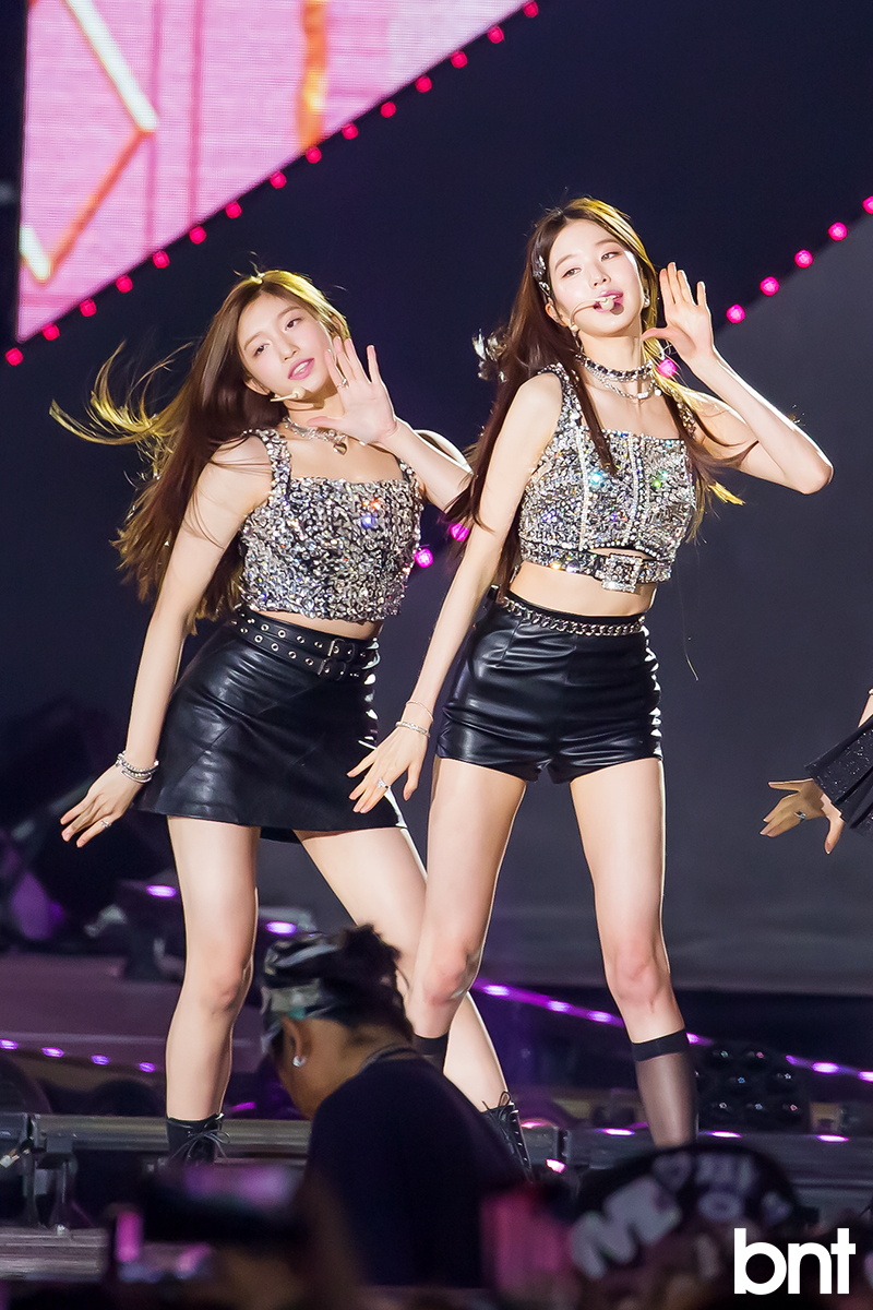 [bnt포토] 아이브 이서-장원영 'k팝 미래가 밝은 이유'(드림콘서트) | bnt뉴스