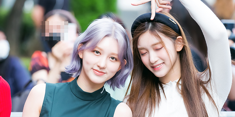 [bnt포토] 아이브 가을-이서 '러블리 투 샷' | bnt뉴스