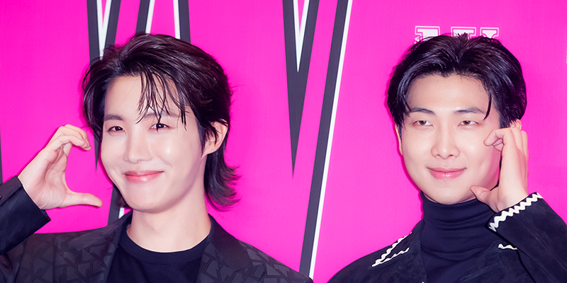 [bnt포토] 방탄소년단 제이홉-RM '사랑의 볼하뚜하뚜' | bnt뉴스