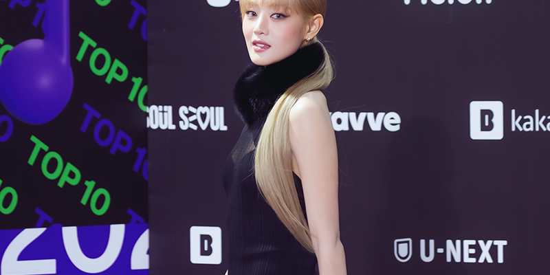 [bnt포토] (여자)아이들 민니 '드레스자태, 시선처리 모든 게 고혹적'(MMA2022) | bnt뉴스