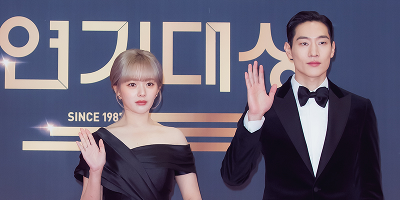 [bnt포토] 정지소-노상현 '선서하듯'(KBS연기대상) | bnt뉴스