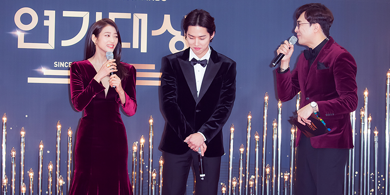 [bnt포토] 배누리-MC배 '벨벳소재 의상으로 통한 배씨들'(KBS연기대상) | bnt뉴스