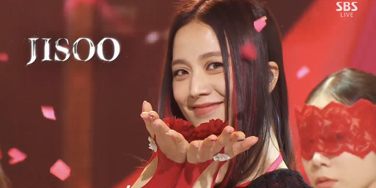 블랙핑크 지수, 매혹적인 ‘꽃(FLOWER)’ 퍼포먼스 최초 공개 (인기가요) | bnt뉴스