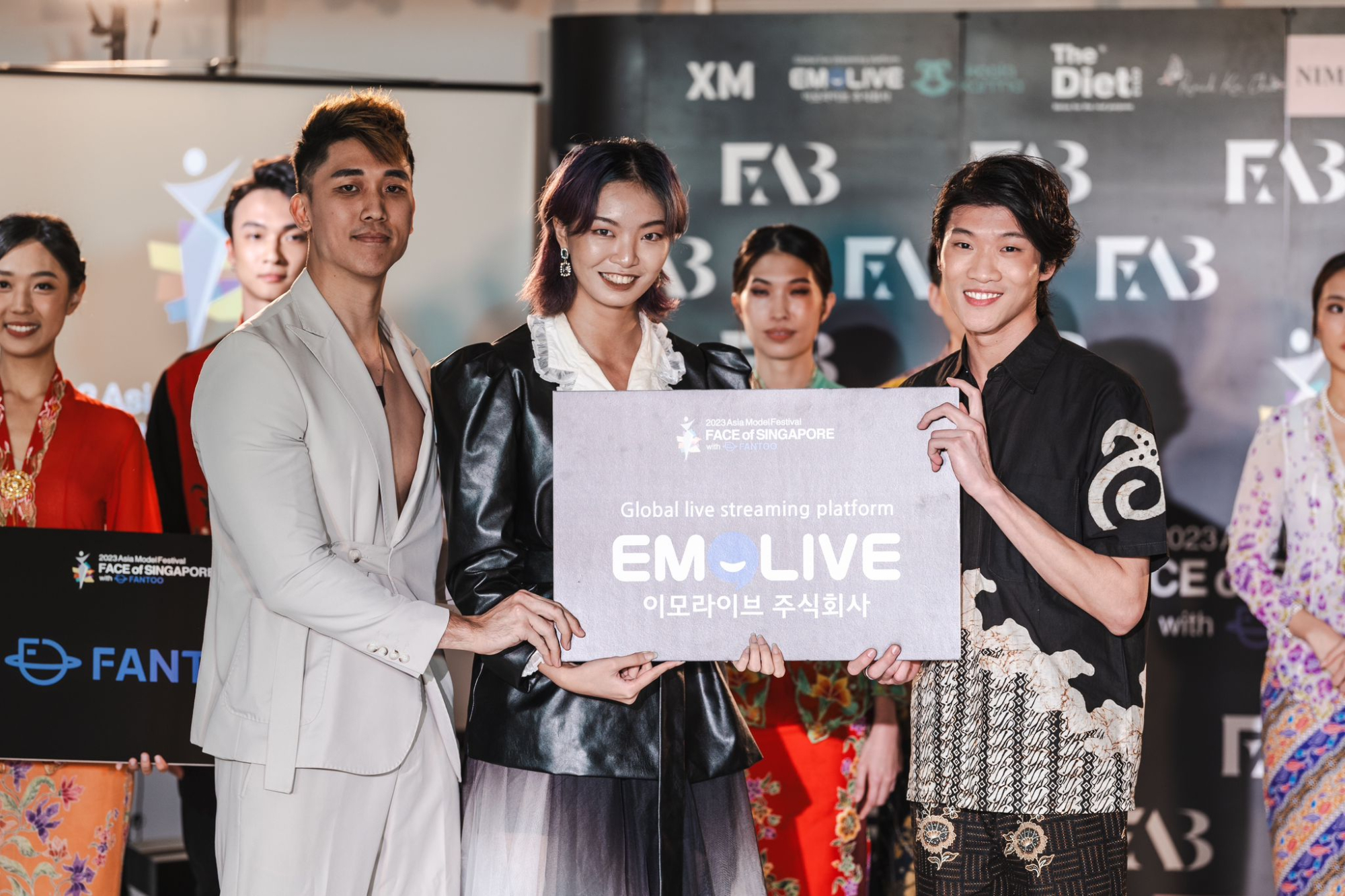 ‘2023 페이스 오브 아시아 with FANTOO‘, 싱가폴 대회서 이모라이브(EMOLIVE) 상에 모델 Jeff Ong 선정 | bnt뉴스