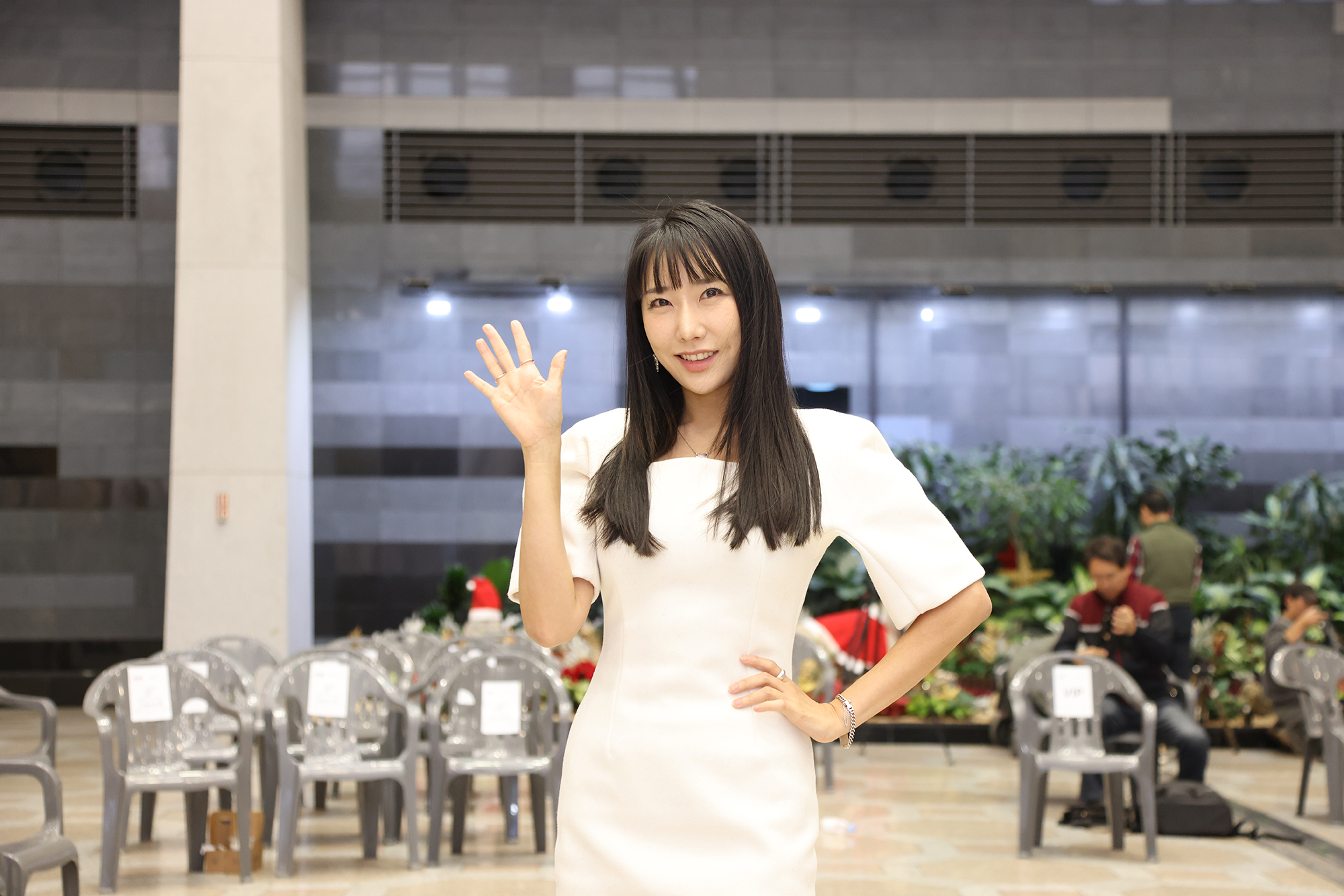 [포토] 정들레 "K365 패션쇼 왔어요~" | bnt뉴스