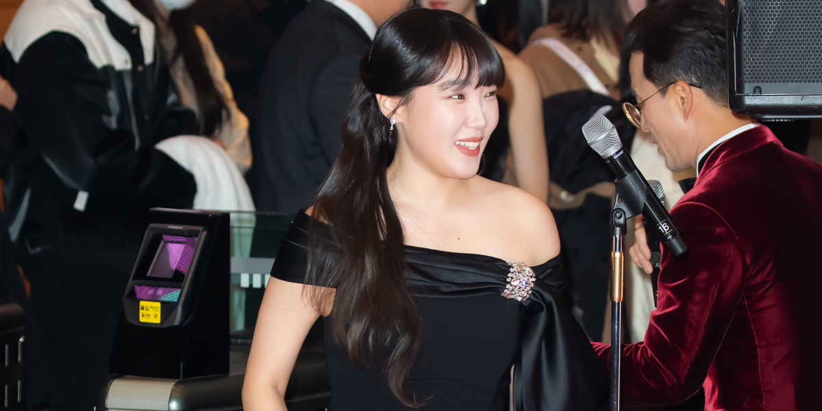 [포토] 이은지 '예상외의 드레스자태'(mbc연예대상) | bnt뉴스