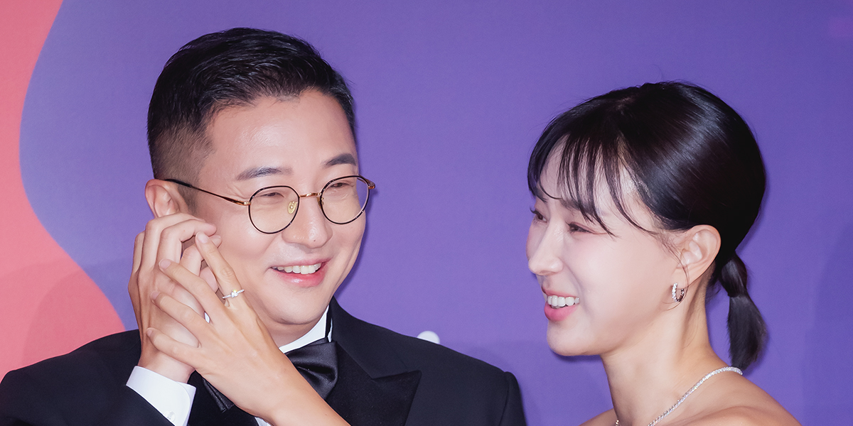 [포토] 문재완-이지혜 부부 '은근 귀여운 이 부부'(sbs연예대상) | bnt뉴스