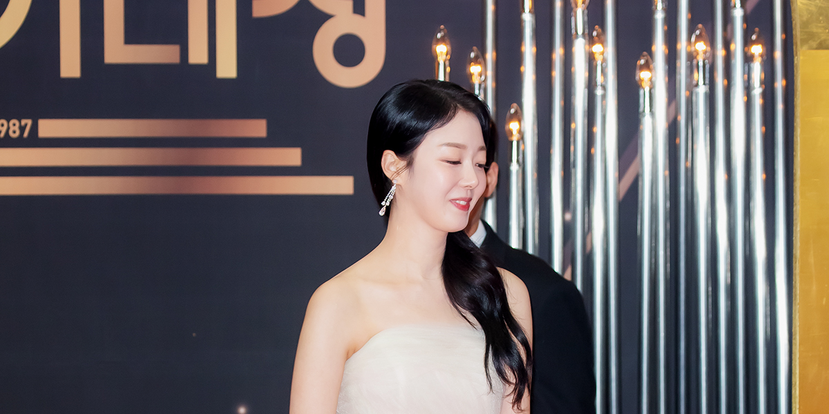 [포토] 윤다영 '순백의 수줍음'(kbs연기대상) | bnt뉴스