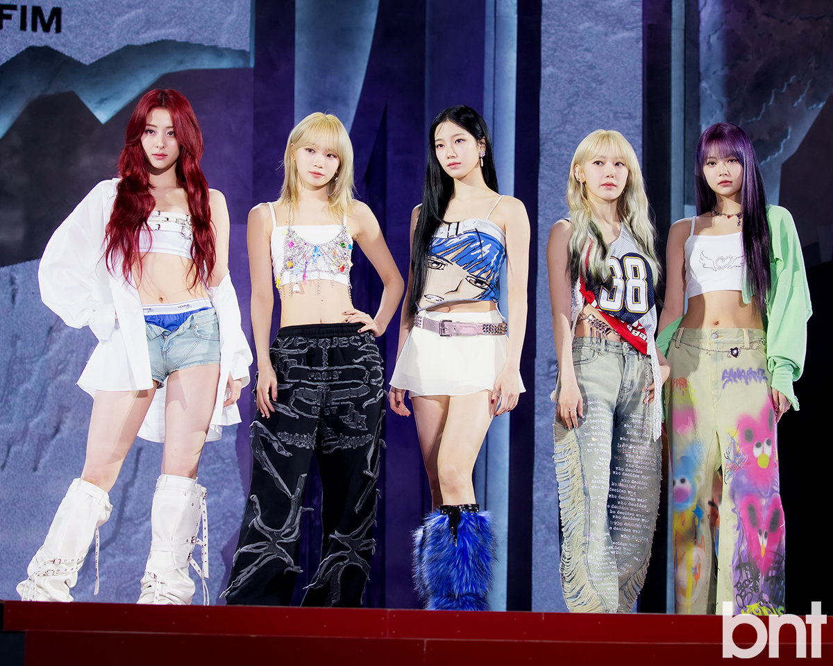 [포토] 르세라핌 '올드스쿨 힙합의 낭만' | bnt뉴스