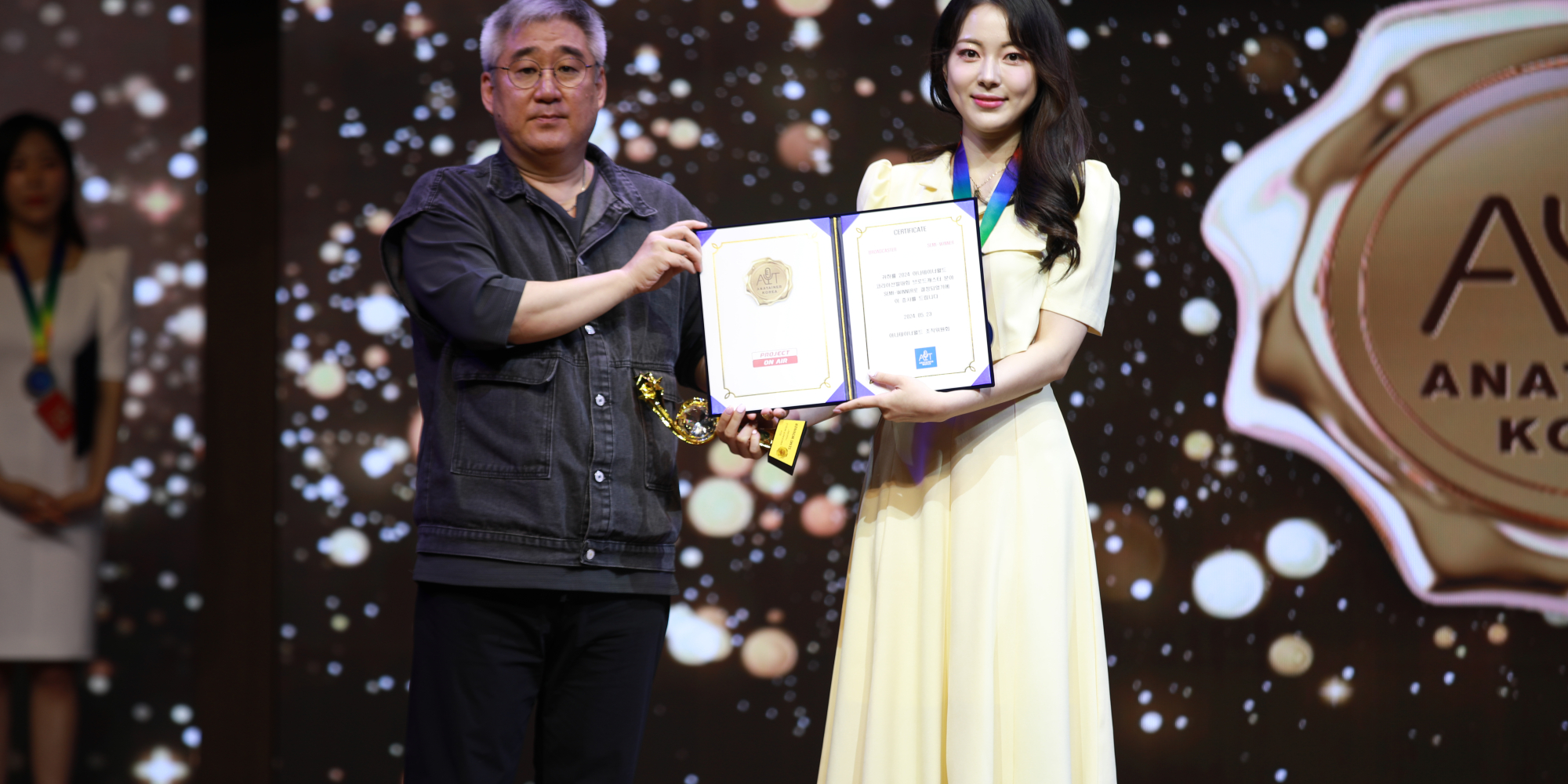 [포토] 2024 아나테이너월드 브로드캐스터 서브위너 김현이 | bnt뉴스