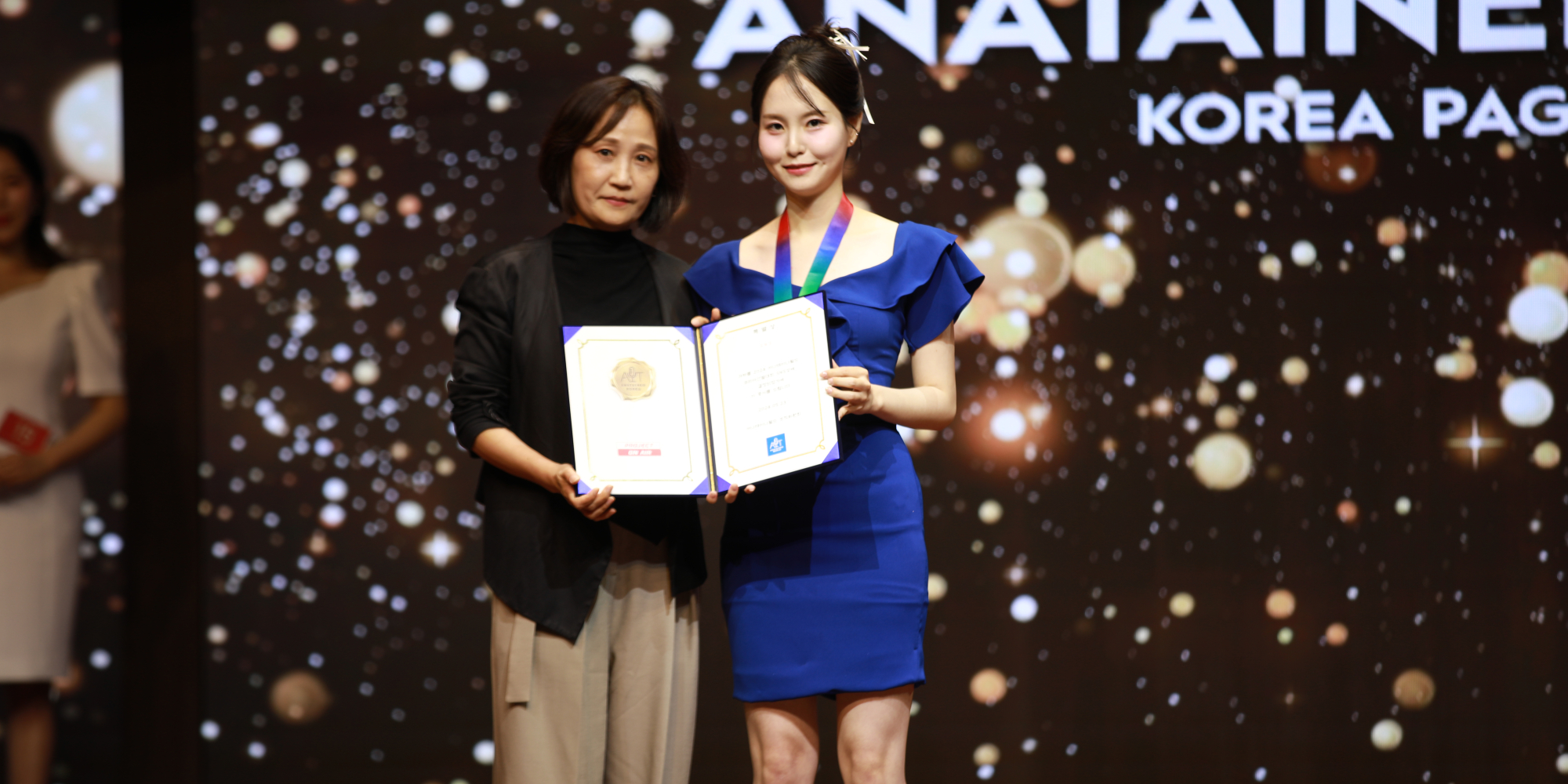 [포토] 2024 아나테이너월드 SNS상 오연수 | bnt뉴스