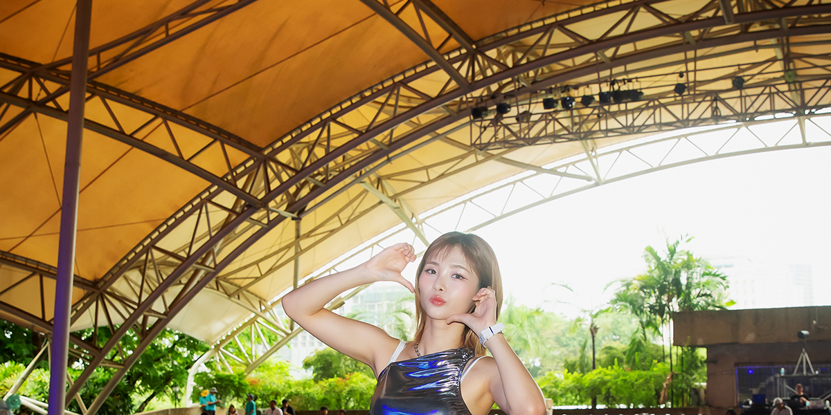 [포토] 퀸즈아이 아윤 '애교장인, 신아윤'(SBTown MUSIC FIESTA) | bnt뉴스