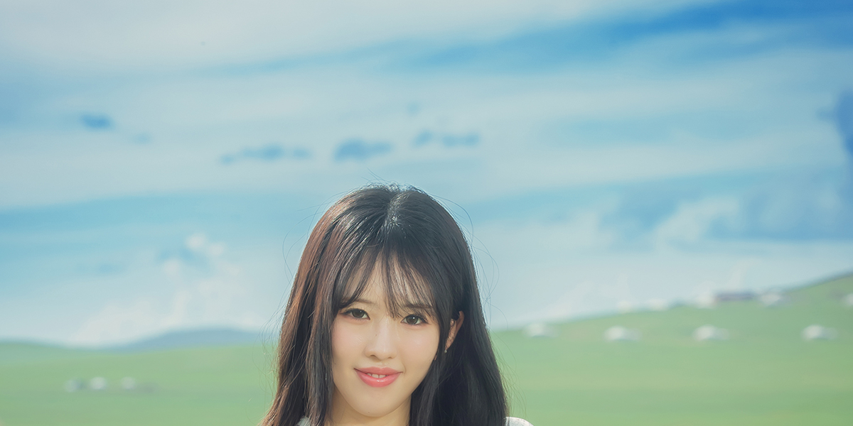 [화보] 아일리원(ILY:1) 하나 '몽골초원의 푸르름을 닮은 청순미' | bnt뉴스