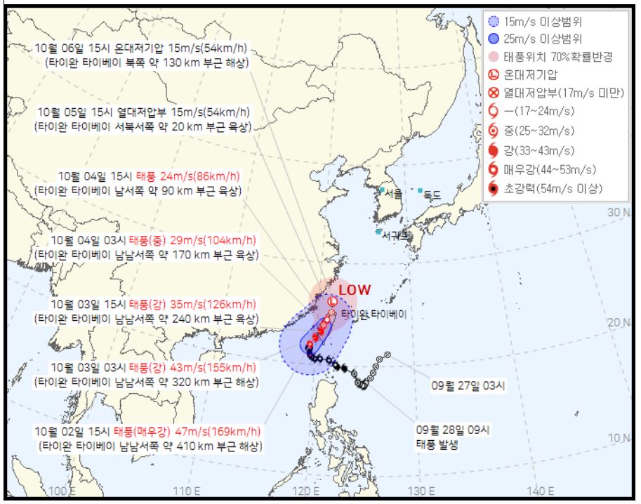 오늘날씨, 전국 대부분 5mm 이상 비... 낮 기온 17~22도 | bnt뉴스