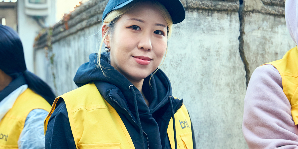 레이디뮤즈 김다예 대표 "봉사 열기에 춥지 않아요" [포토] | bnt뉴스