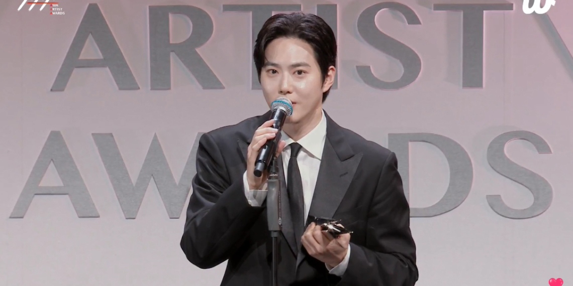 수호, ‘AAA 2024’ 2관왕! 가수·배우 부문 석권 | bnt뉴스