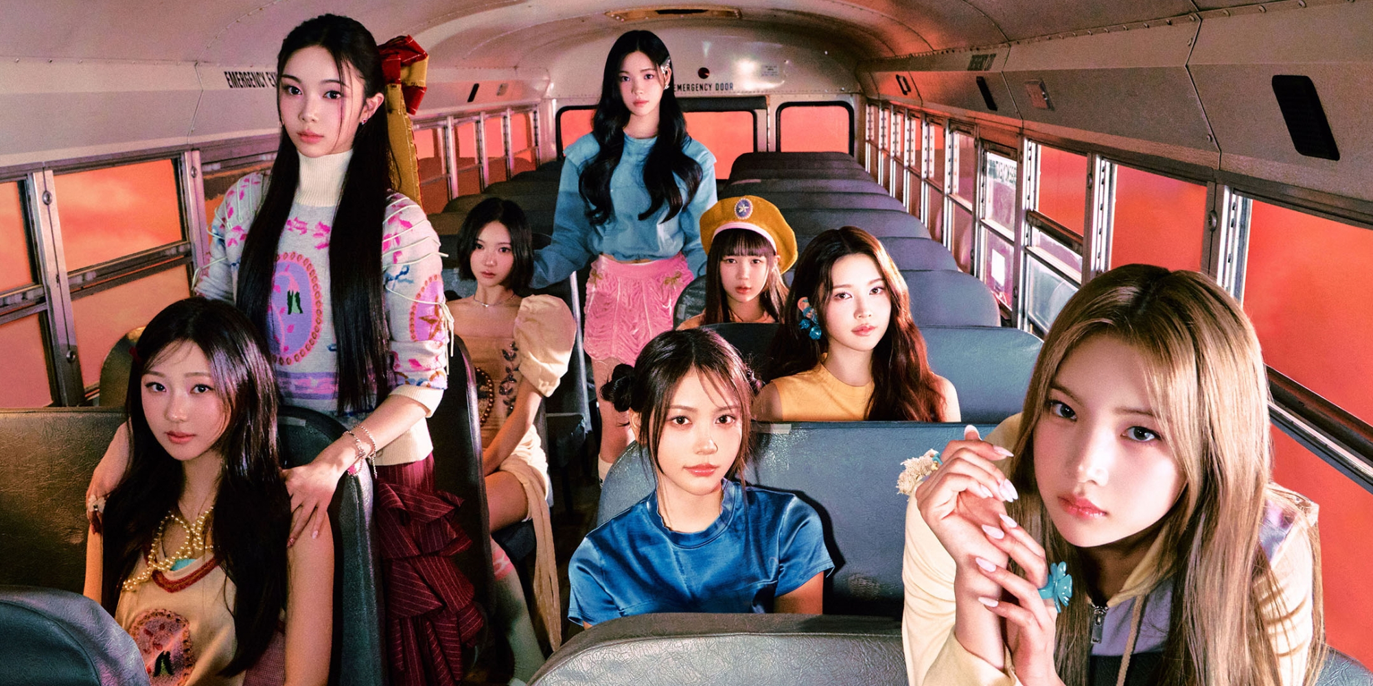 ‘SM 신인 걸그룹’ 하츠투하츠, 스쿨버스 타고 설레는 모험 | bnt뉴스