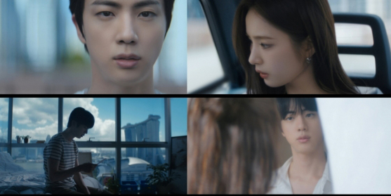 BTS 진, 신세경과 옛 연인 호흡... ‘돈 세이 유 러브 미’ MV 공개 | bnt뉴스
