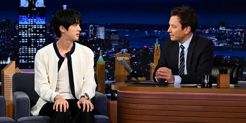 방탄소년단 진, 美 NBC ‘지미 팰런쇼’ 홀렸다 | bnt뉴스