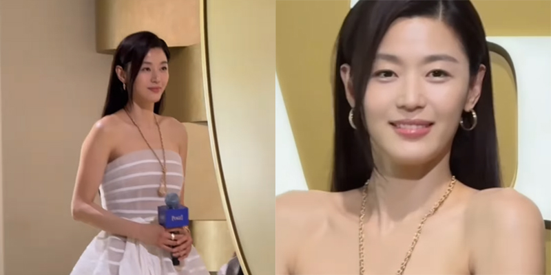 44세 전지현, 시스루 드레스로 눈부신 아우라 발산 | bnt뉴스