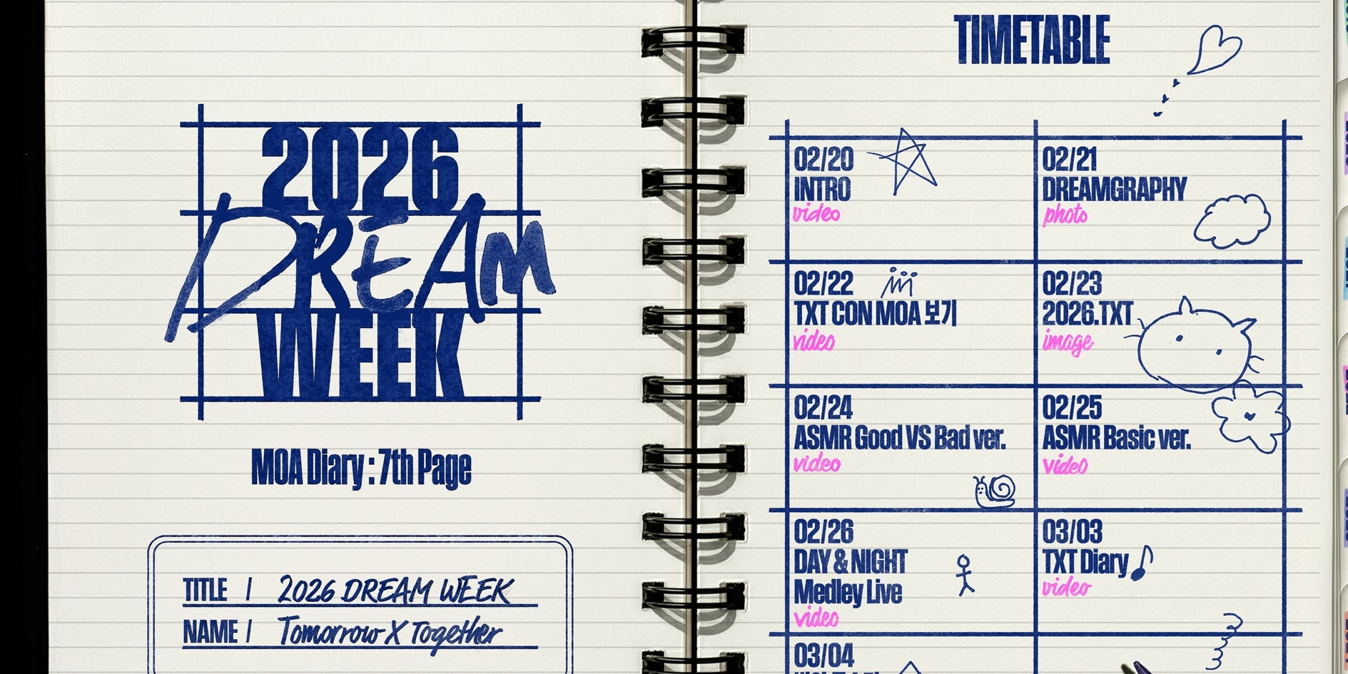 TXT, ‘2026 DREAM WEEK’ 시작 | bnt뉴스